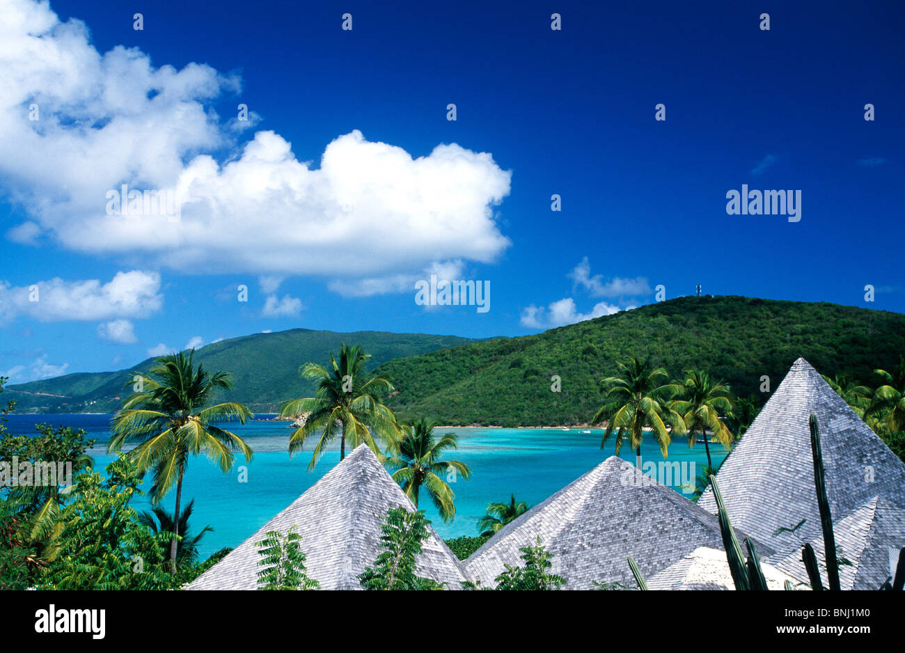 Caribbean sea ocean Virgin Islands British Virgin Islands BVI day ...