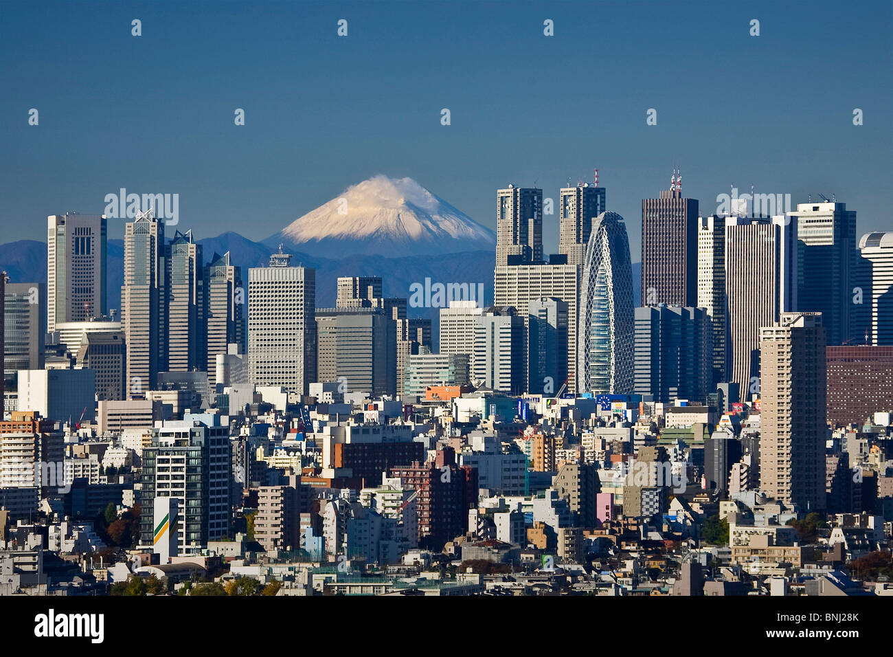 Japan Asia Tokyo city town city Shinjuku District skyscraper high-rise ...