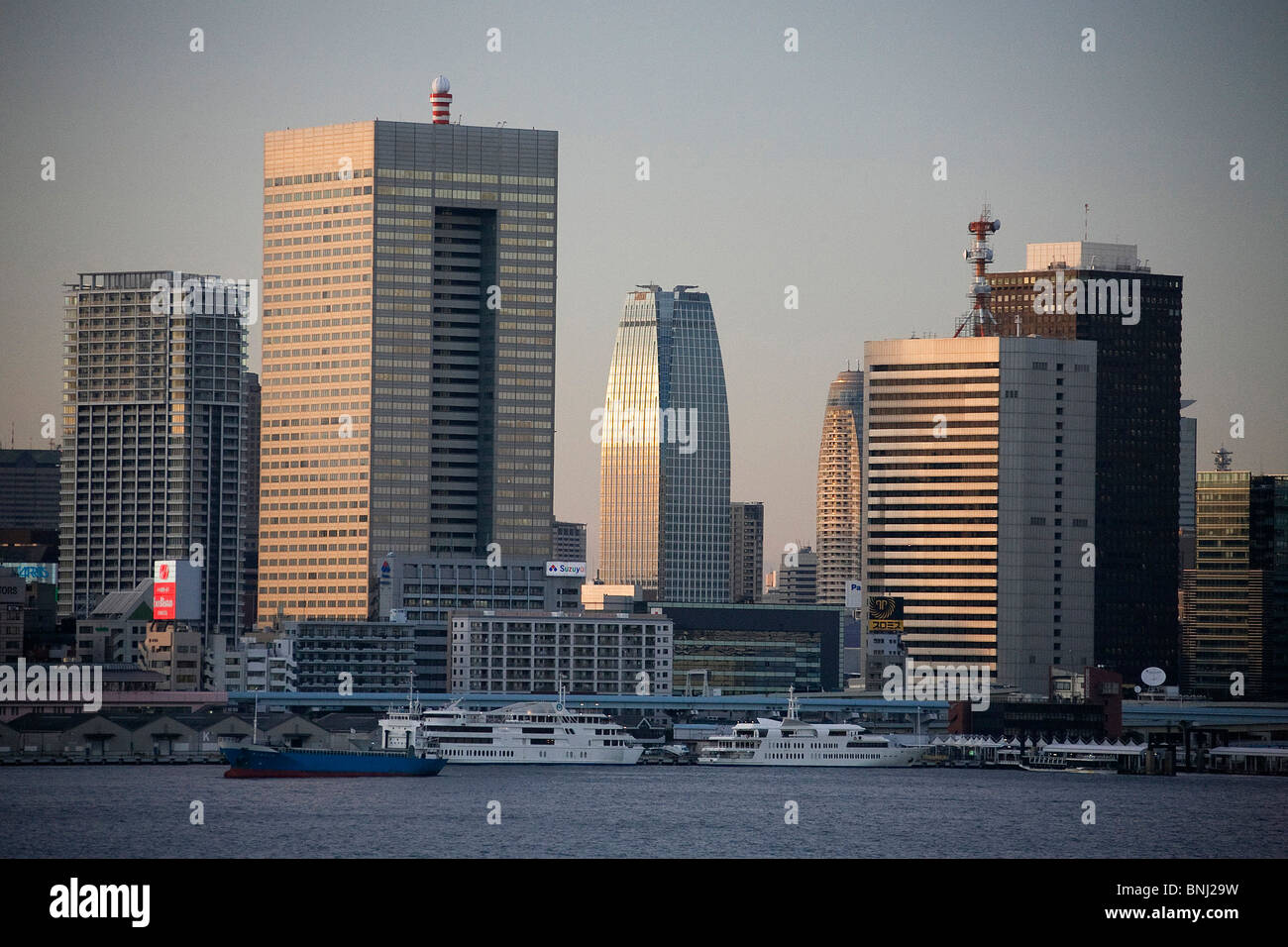 Japan Asia Tokyo city town city Hamamatsucho skyscraper high-rise ...