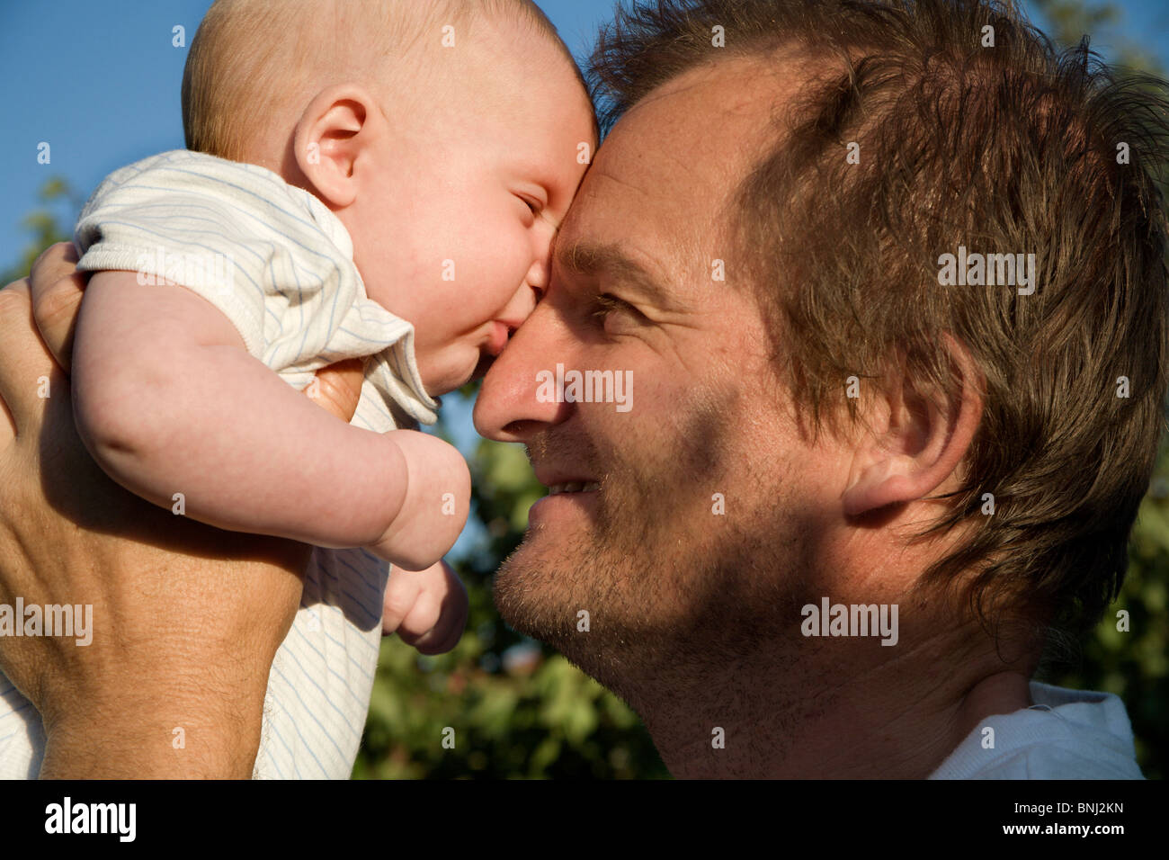 father and baby Stock Photo - Alamy