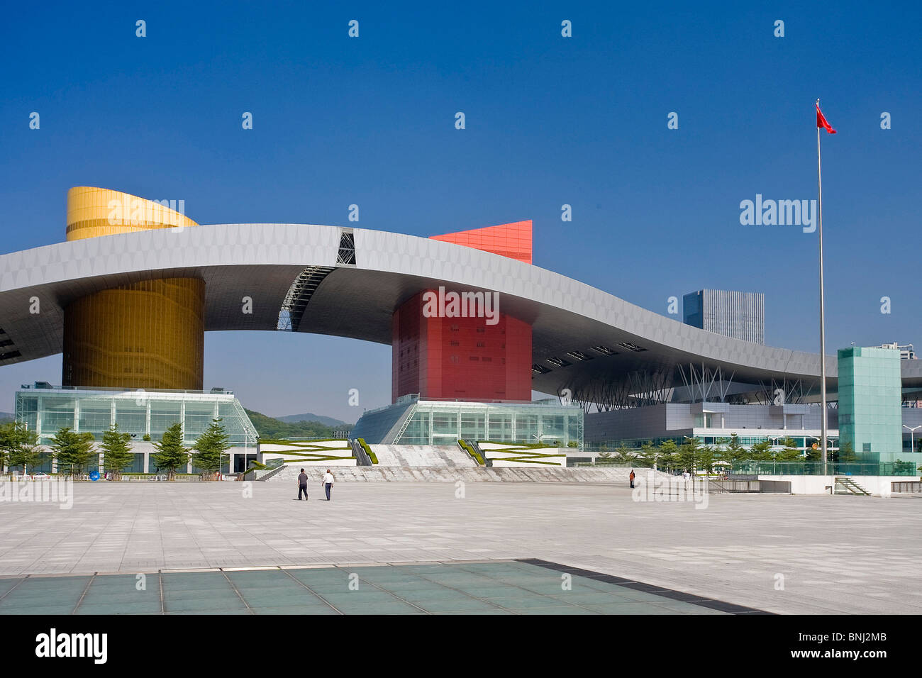 China Guandong Shenzhen city town city city hall moulder architecture ...
