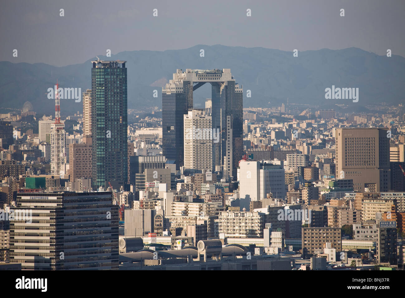 Japan Asia Kansai Osaka city town city Umeda Sky Building building ...