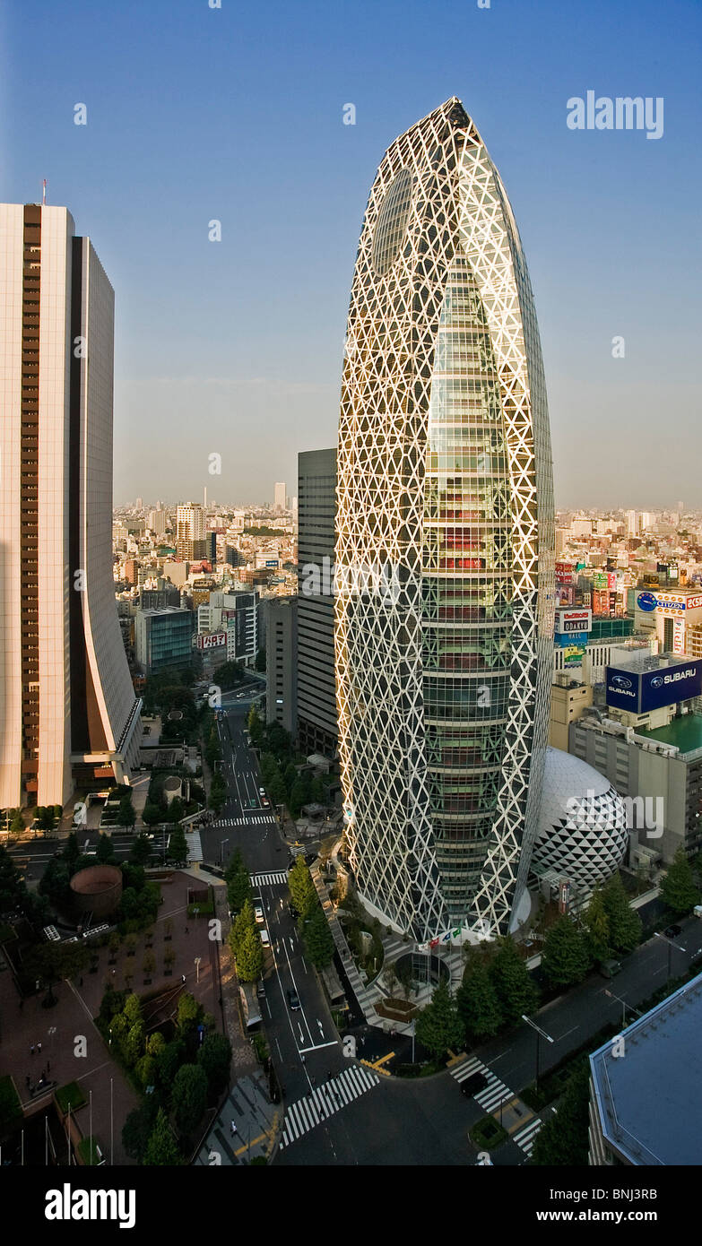 Japan Asia Tokyo city town city Shinjuku District skyscraper high-rise buildings architecture ...