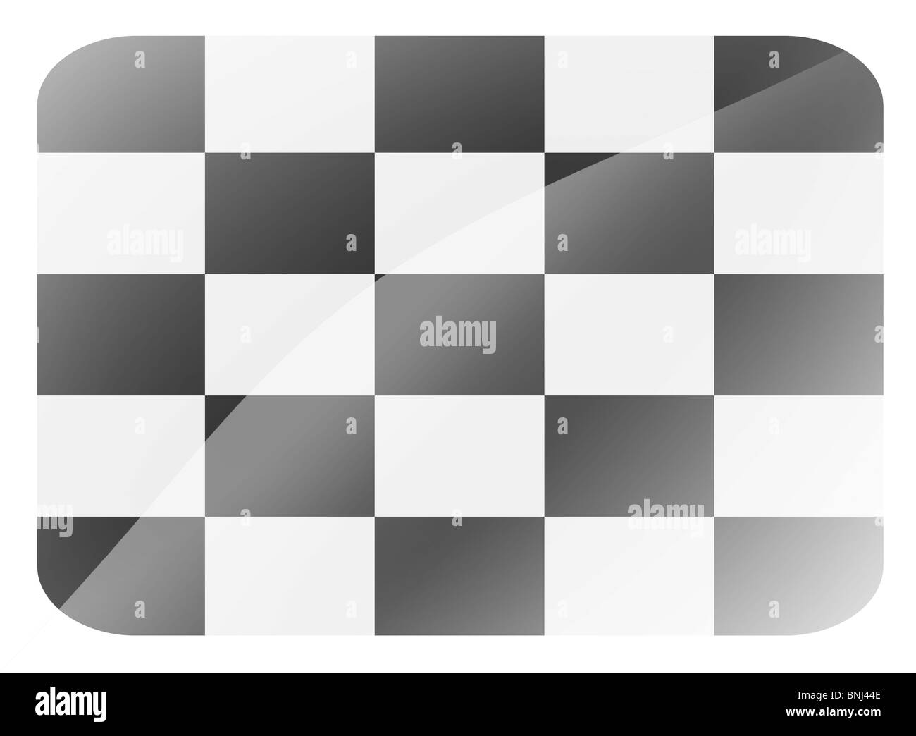 Checkered flag f1 grand prix Black and White Stock Photos & Images - Alamy