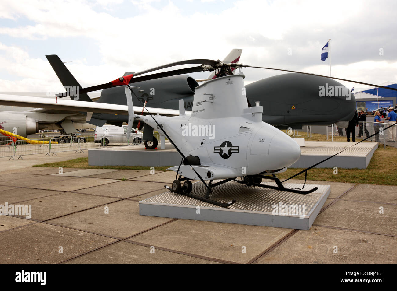 MQ-8B Fire Scout Helicopter Stock Photo - Alamy