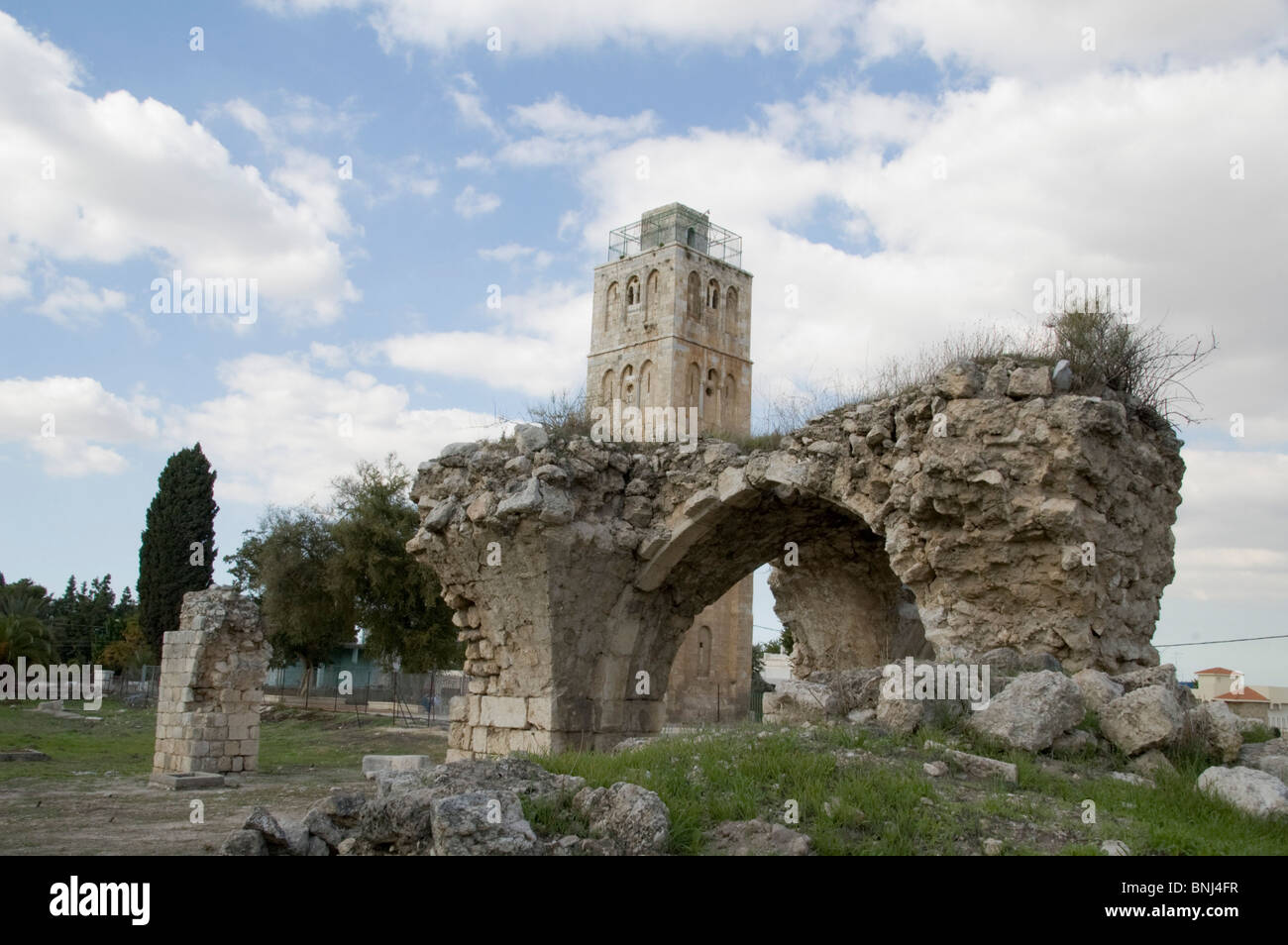 Israel, Ramla, The White Mosque (8th Century CE) The latter added (13th ...
