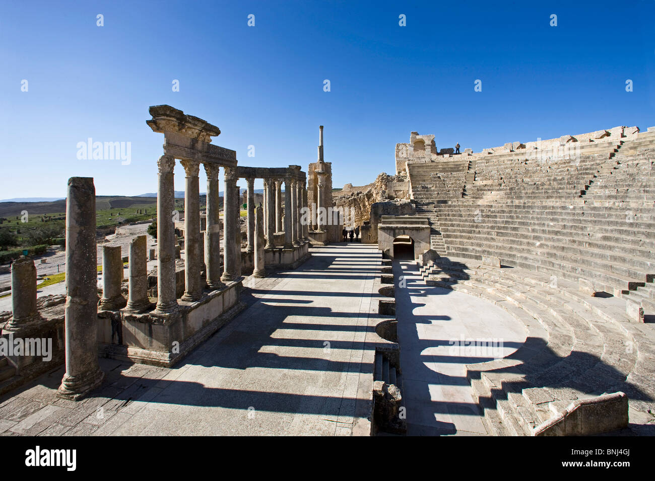 Tunisia Africa North Africa Arabian Arabic Arab ruins Roman historic ...