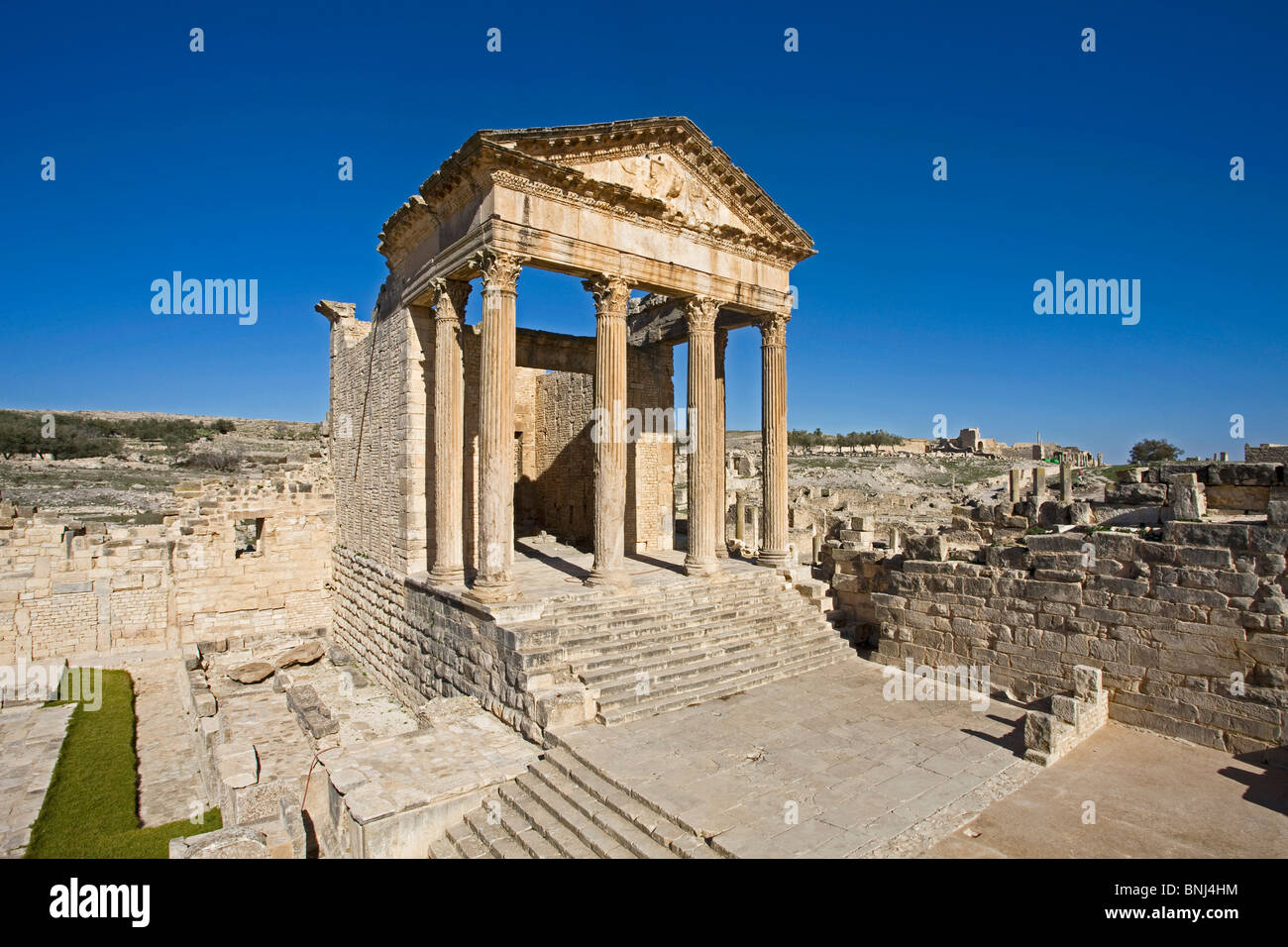 Tunisia Africa North Africa Arabian Arabic Arab ruins Roman historic ...