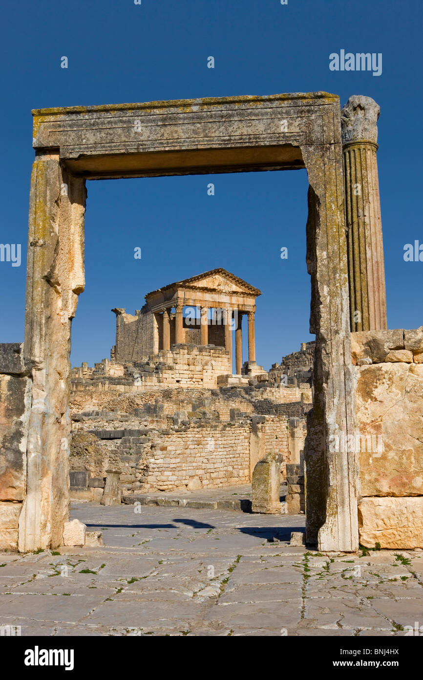 Tunisia Africa North Africa Arabian Arabic Arab ruins Roman historic ...