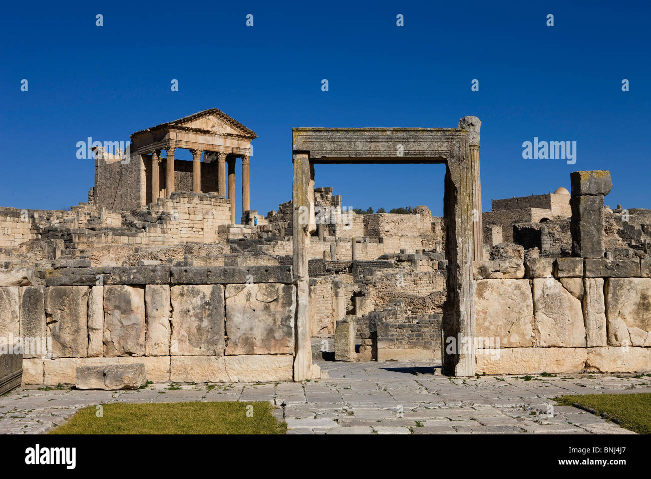 Tunisia Africa North Africa Arabian Arabic Arab ruins Roman historic ...