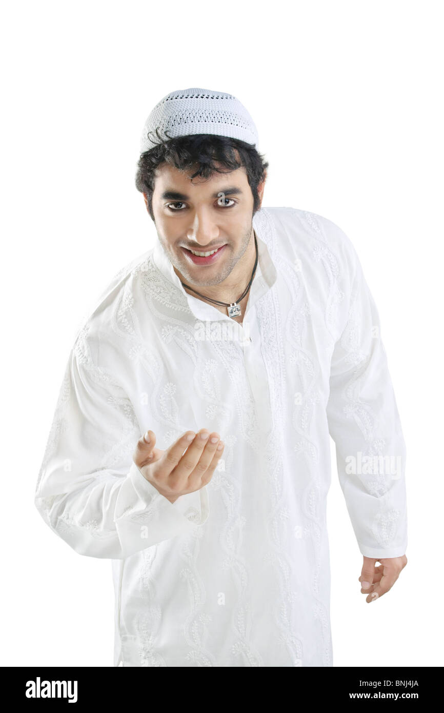 Indian muslim man hi-res stock photography and images - Alamy