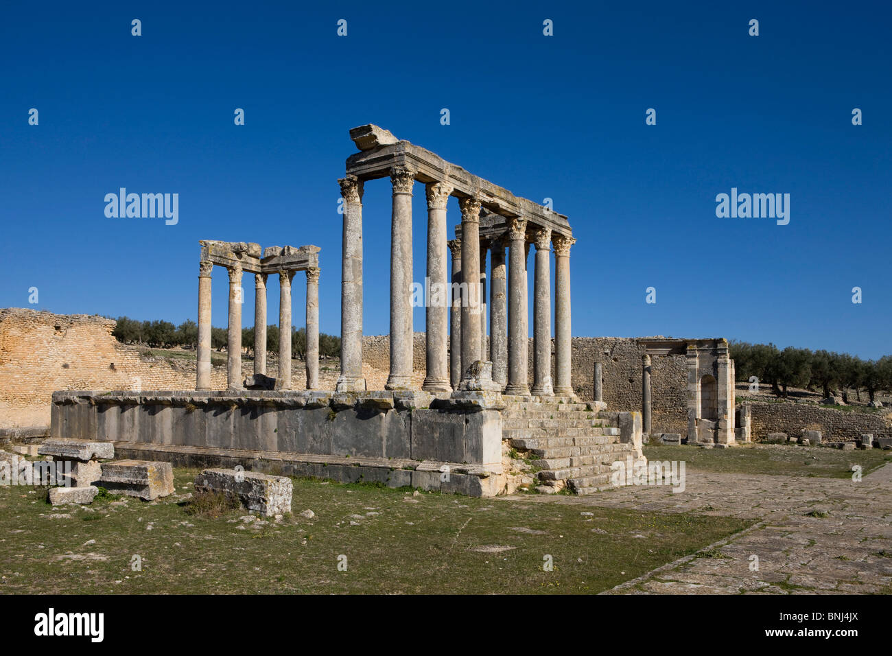 Tunisia Africa North Africa Arabian Arabic Arab ruins Roman historic ...