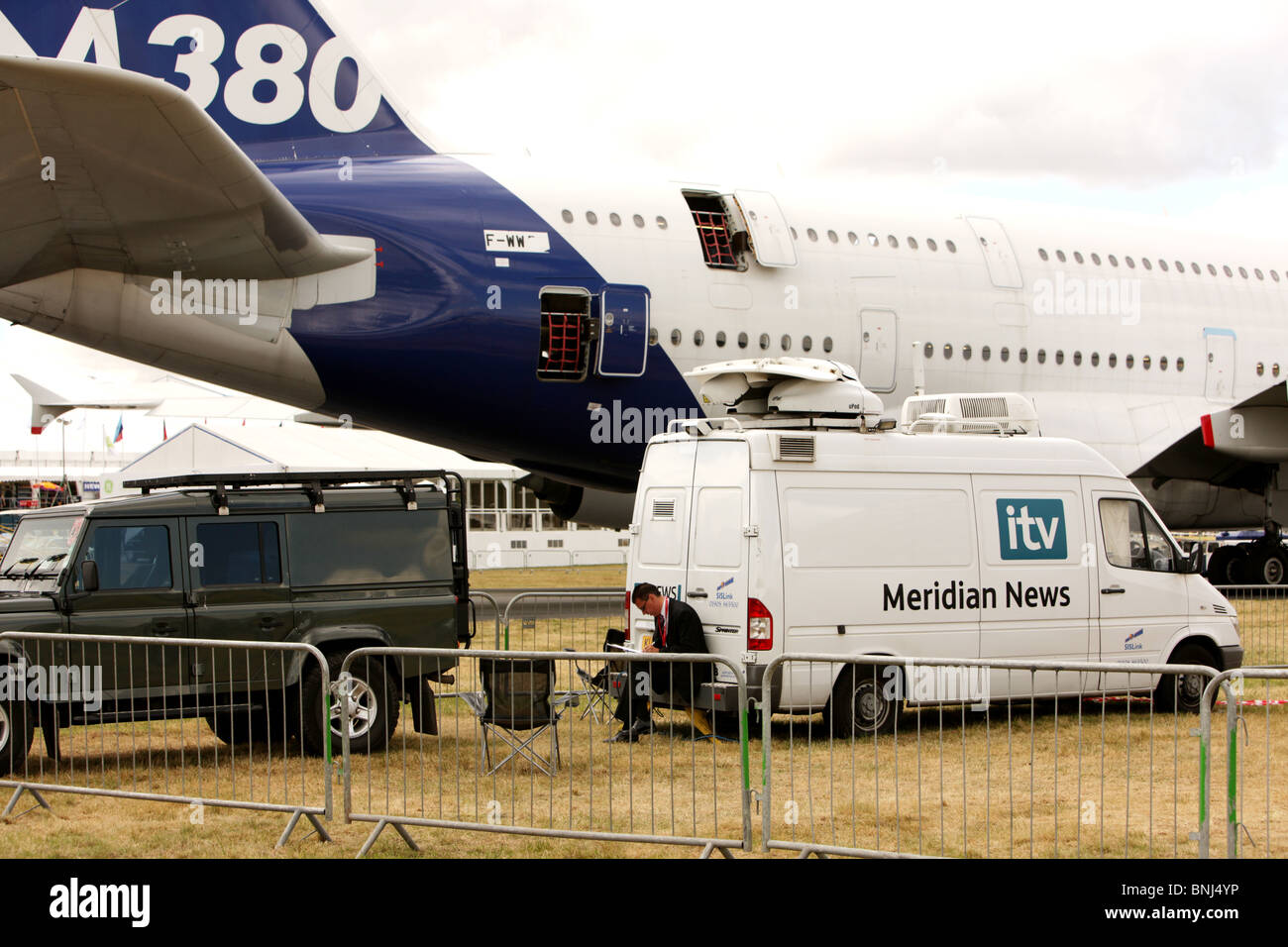 Airbus A380 Jumbo Jet Stock Photo - Alamy