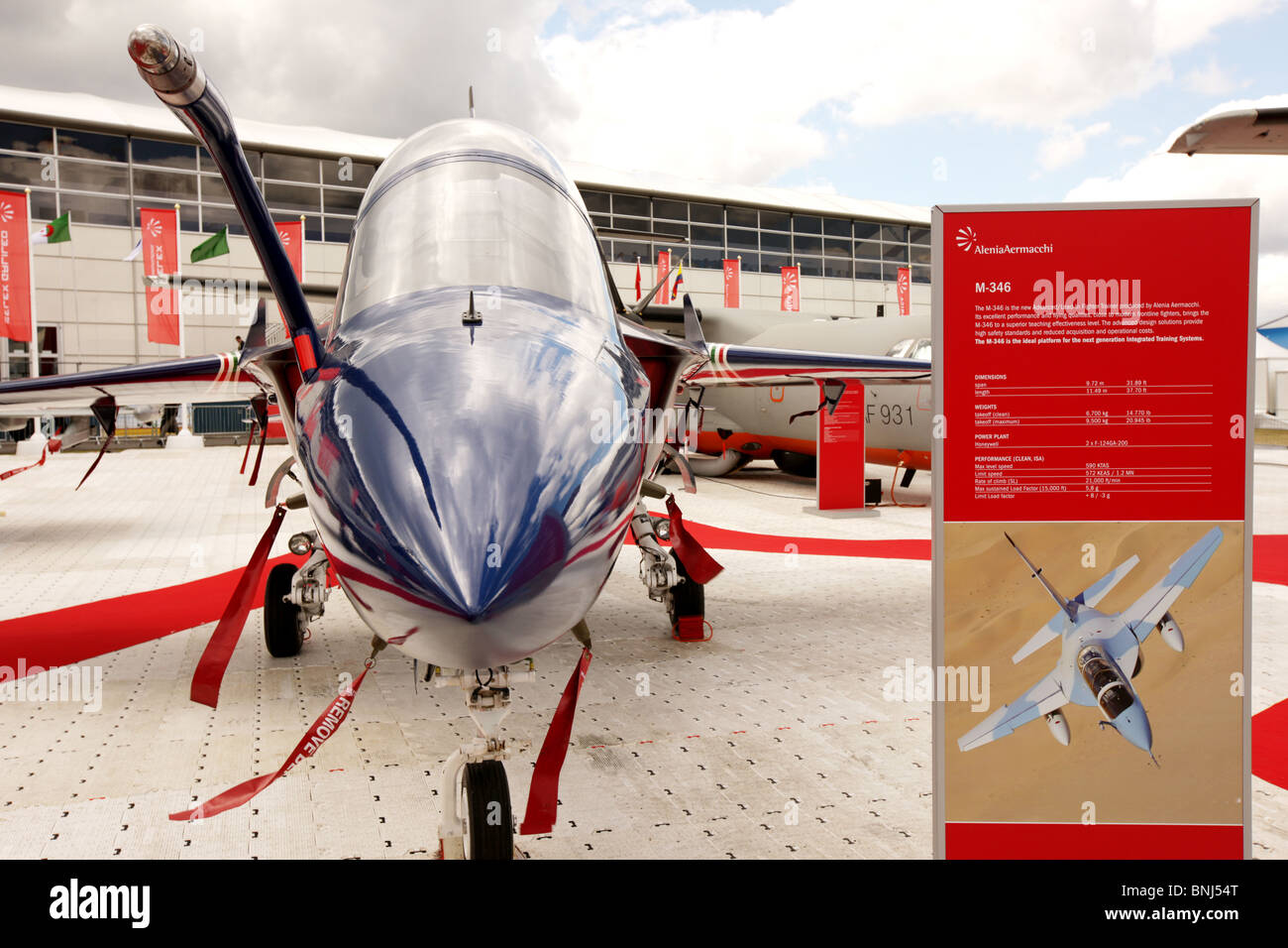 Alenia Aeronautica M-346 Aircraft Stock Photo - Alamy