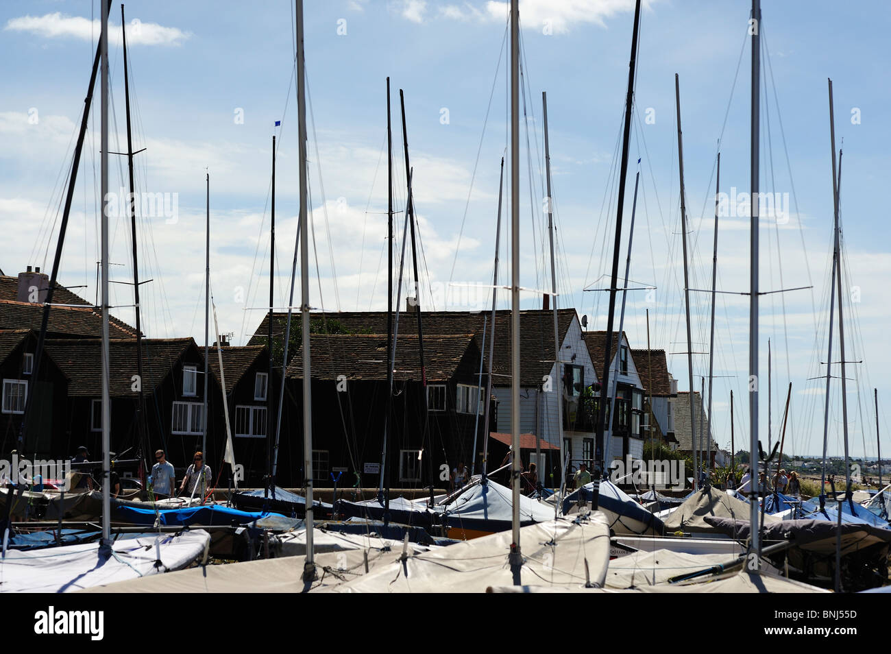 Traditional Seaside Resort of Whitstable Stock Photo - Alamy