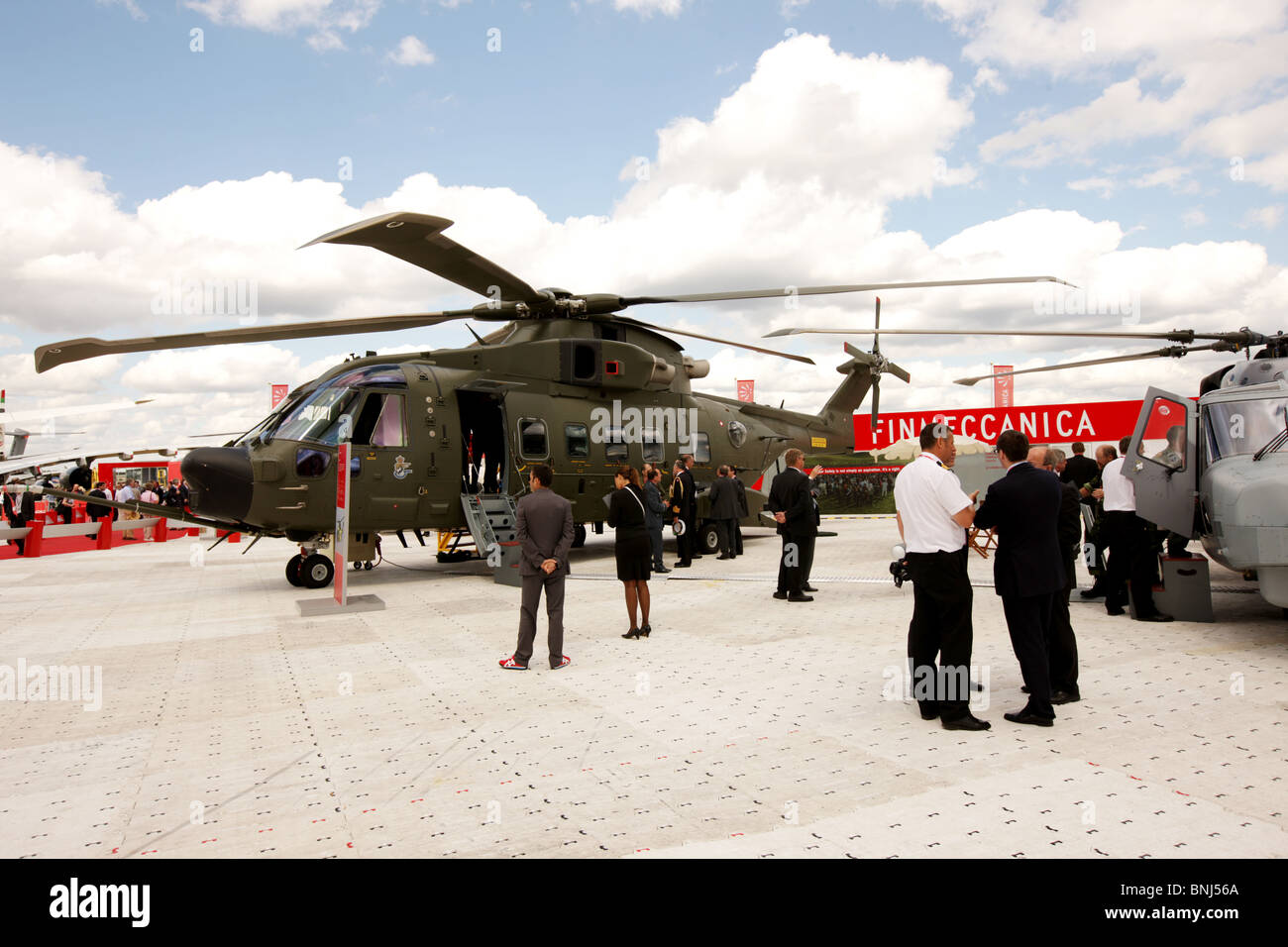 Augusta Westland AW101 Helicopter Stock Photo - Alamy
