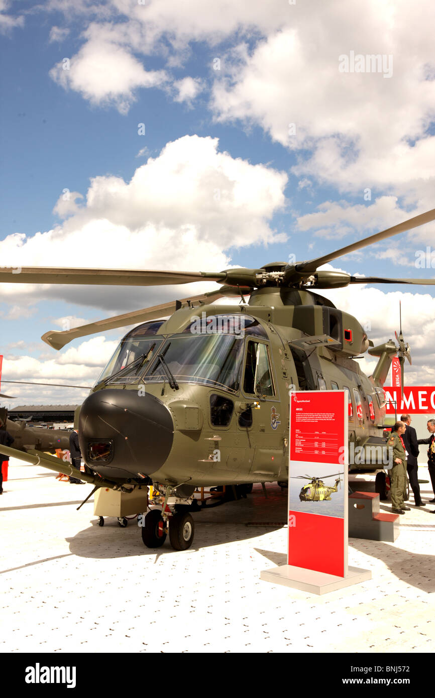 Augusta Westland AW101 Helicopter Stock Photo - Alamy