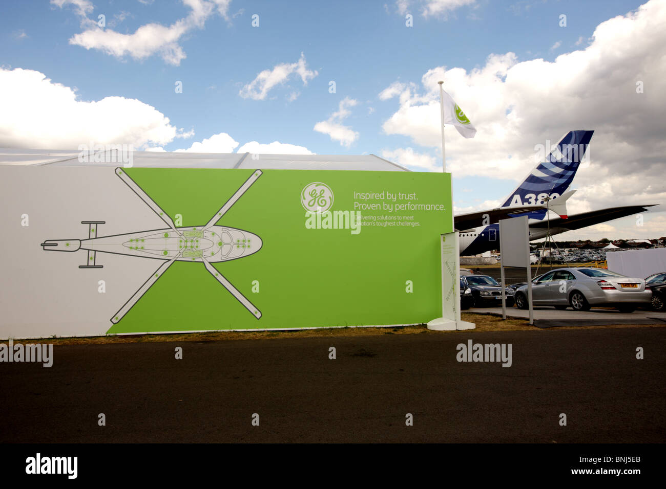 GE Stand Entrance Stock Photo - Alamy