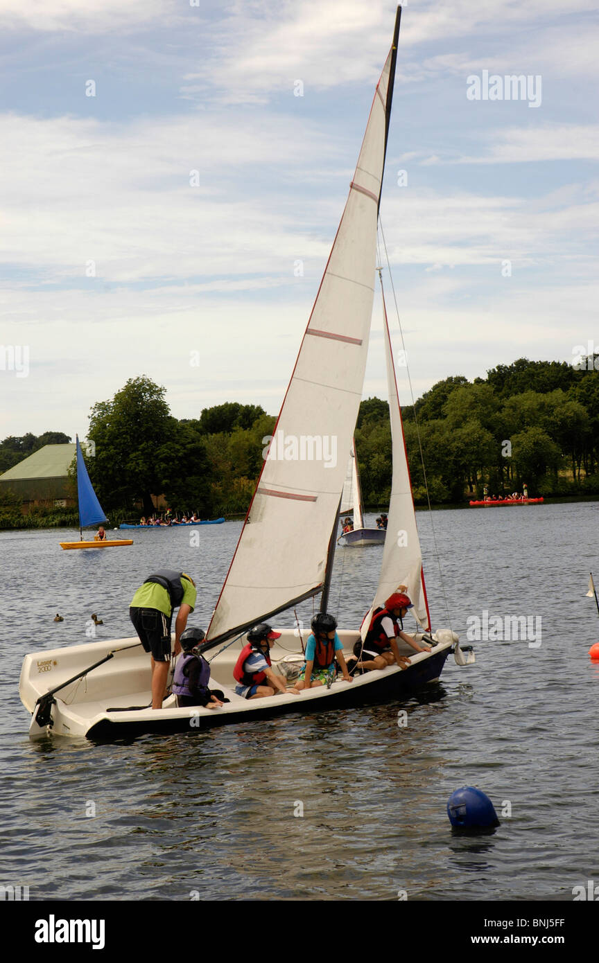Sailing lessons in small dinghies are available for children in ...