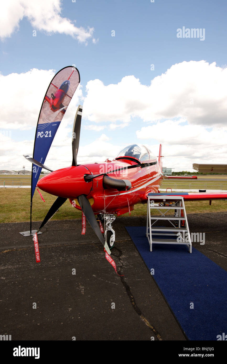 PC-21 Turboprop Aircraft Stock Photo - Alamy