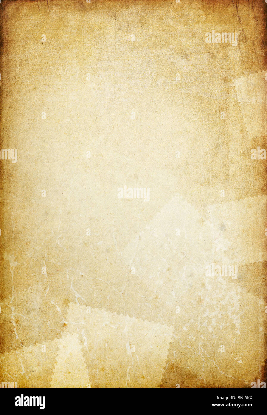 Vintage old paper background with space for text Stock Photo - Alamy