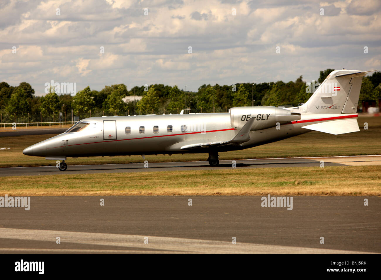 Business Jet Taking Off Stock Photo - Alamy