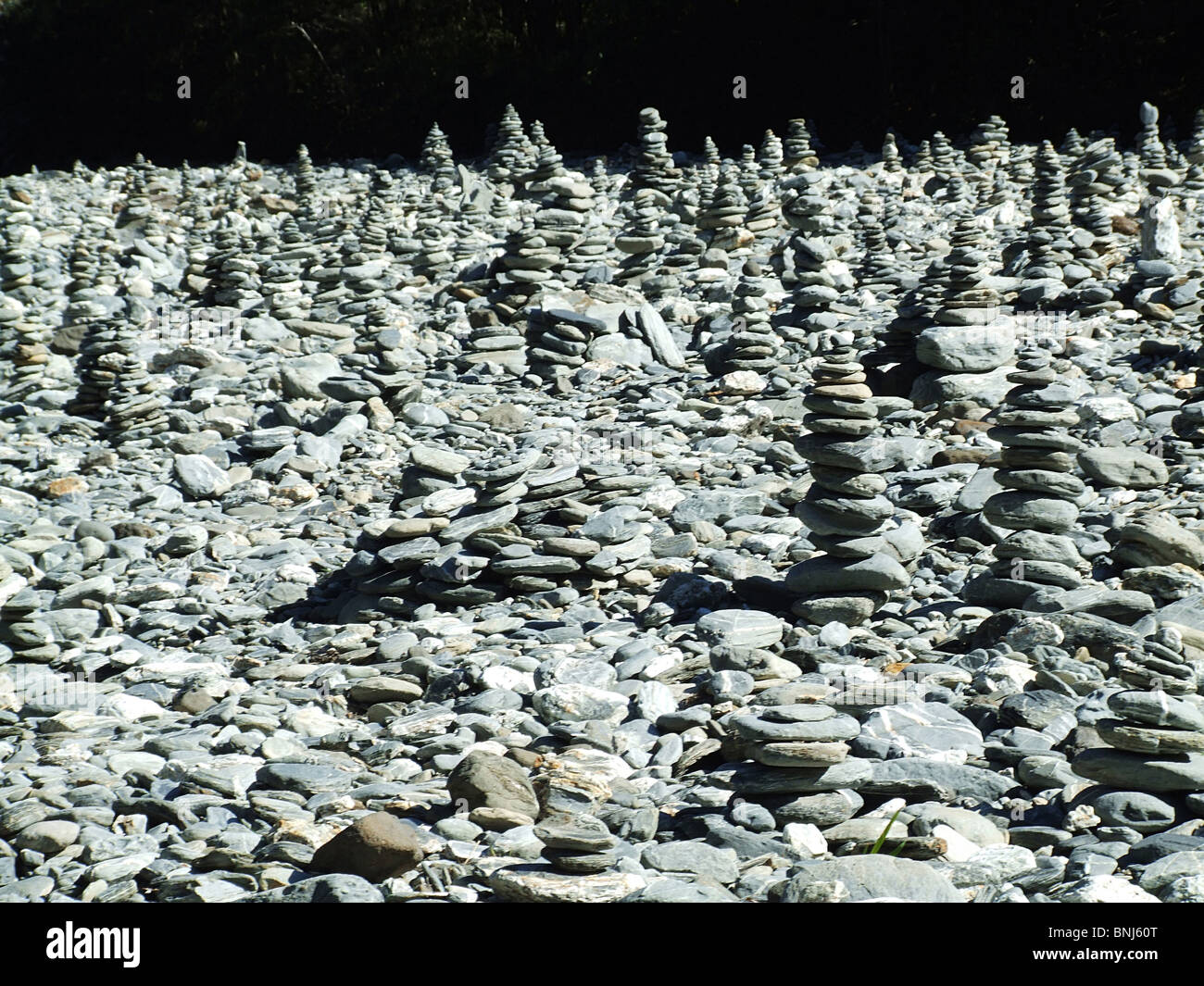 North Island New Zealand towers rooks tower rook turret pile large ...