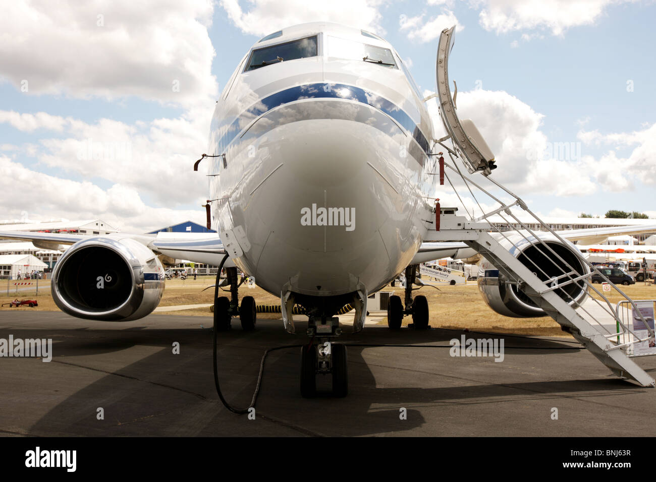 Boeing Business Jet Stock Photo - Alamy