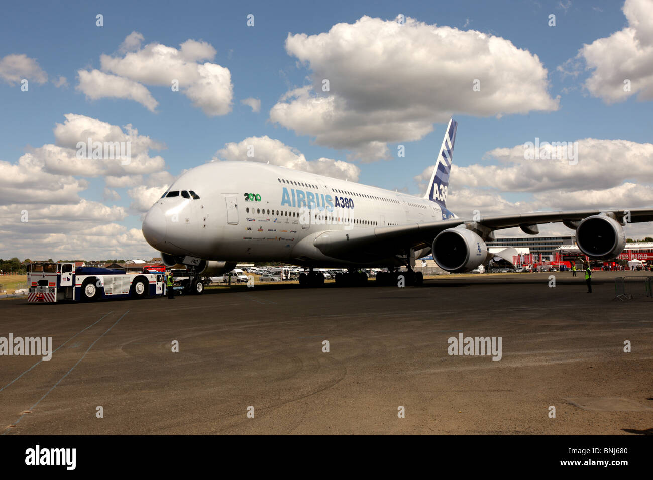 Airbus A380 Jumbo Jet Stock Photo - Alamy