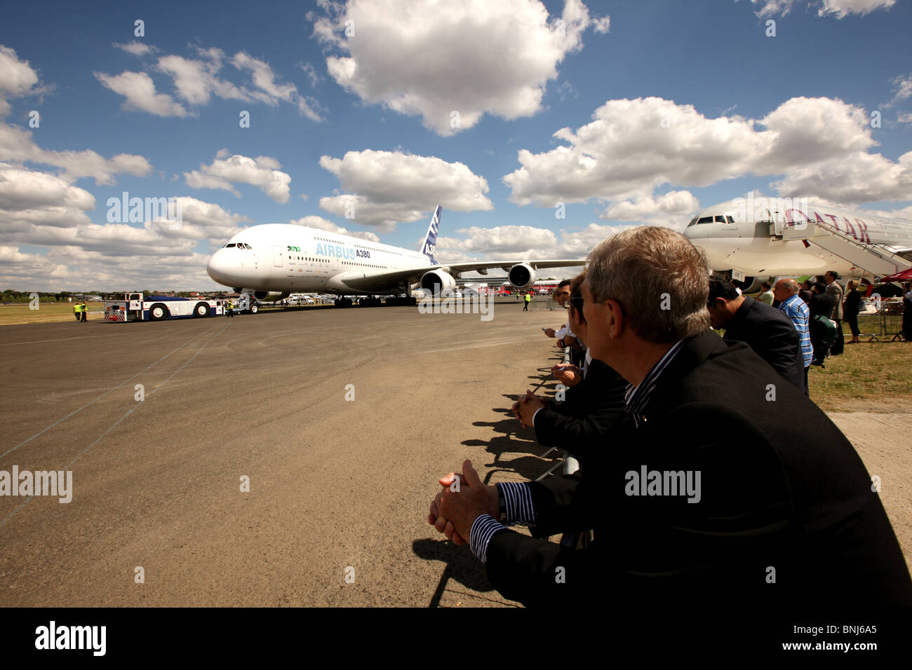 Airbus A380 Jumbo Jet Stock Photo - Alamy
