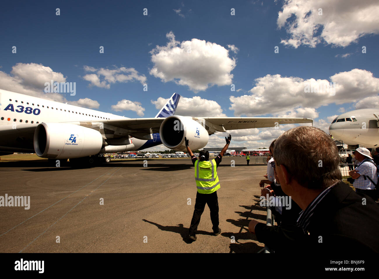 Airbus A380 Jumbo Jet Stock Photo - Alamy
