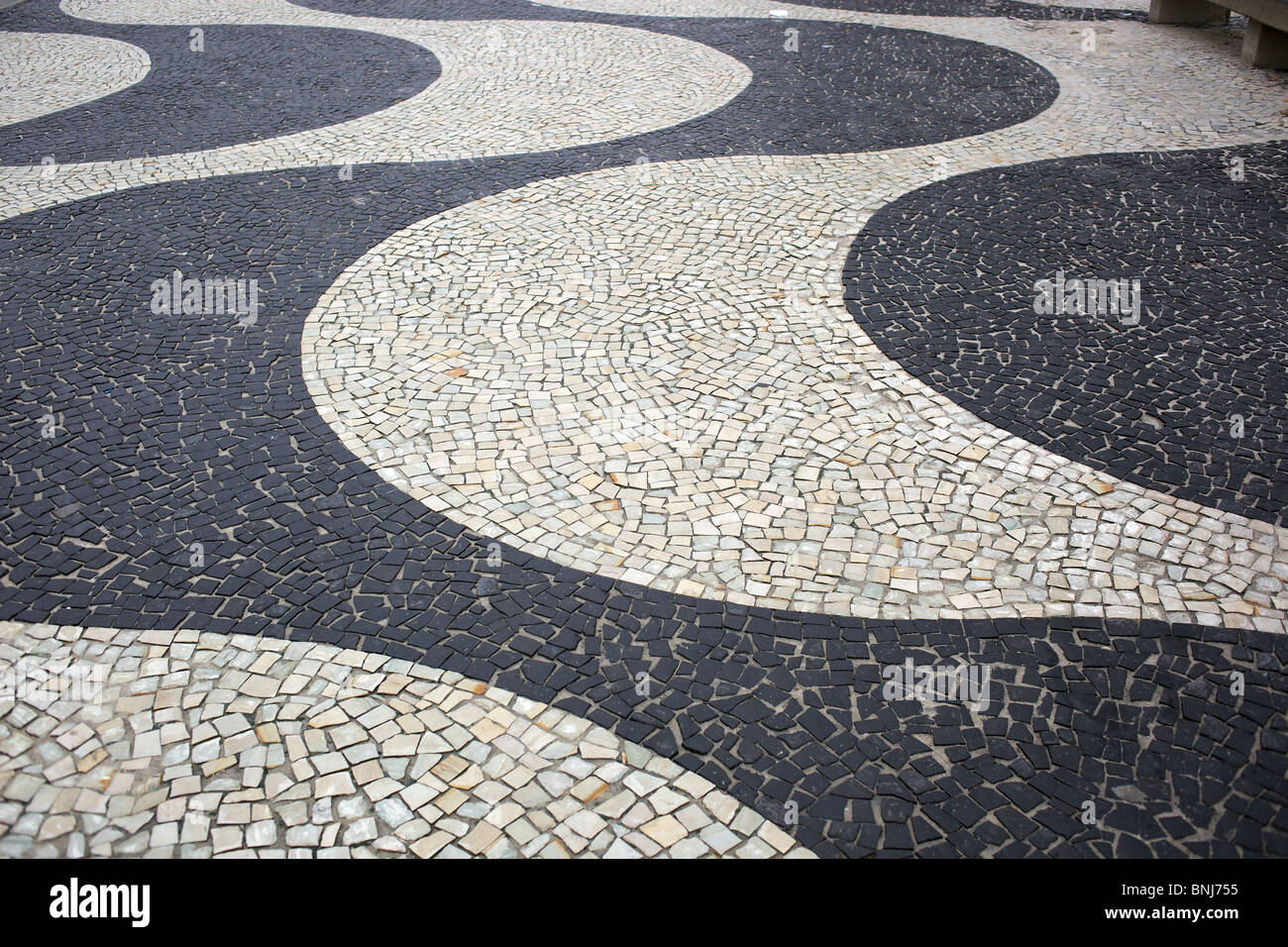 Copacabana sidewalk sunset hi-res stock photography and images - Alamy