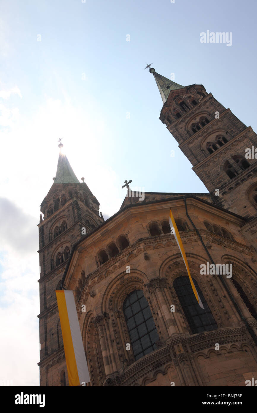 Dom, Domplatz, Bamberger dom, Cathedral, church, Bamberg, Bayern ...