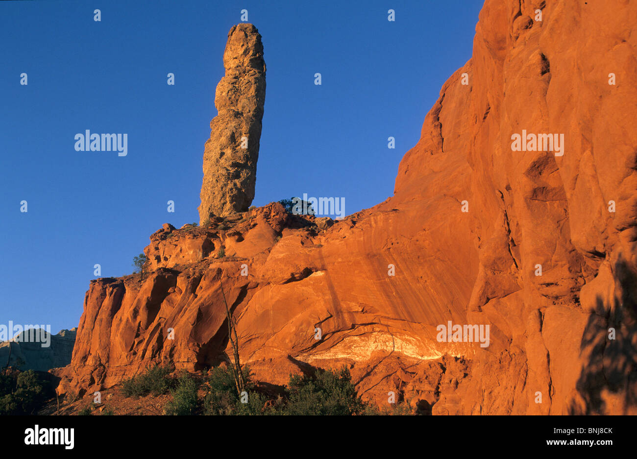 USA Utah State park colored sandstone rocks rock pillars Kodachrome ...