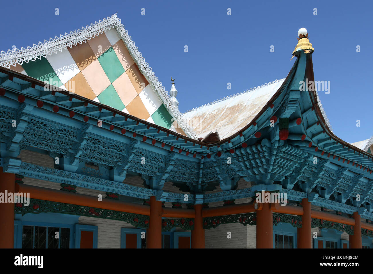 Dungan Mosque Karakol Kyrgyzstan Stock Photo - Alamy