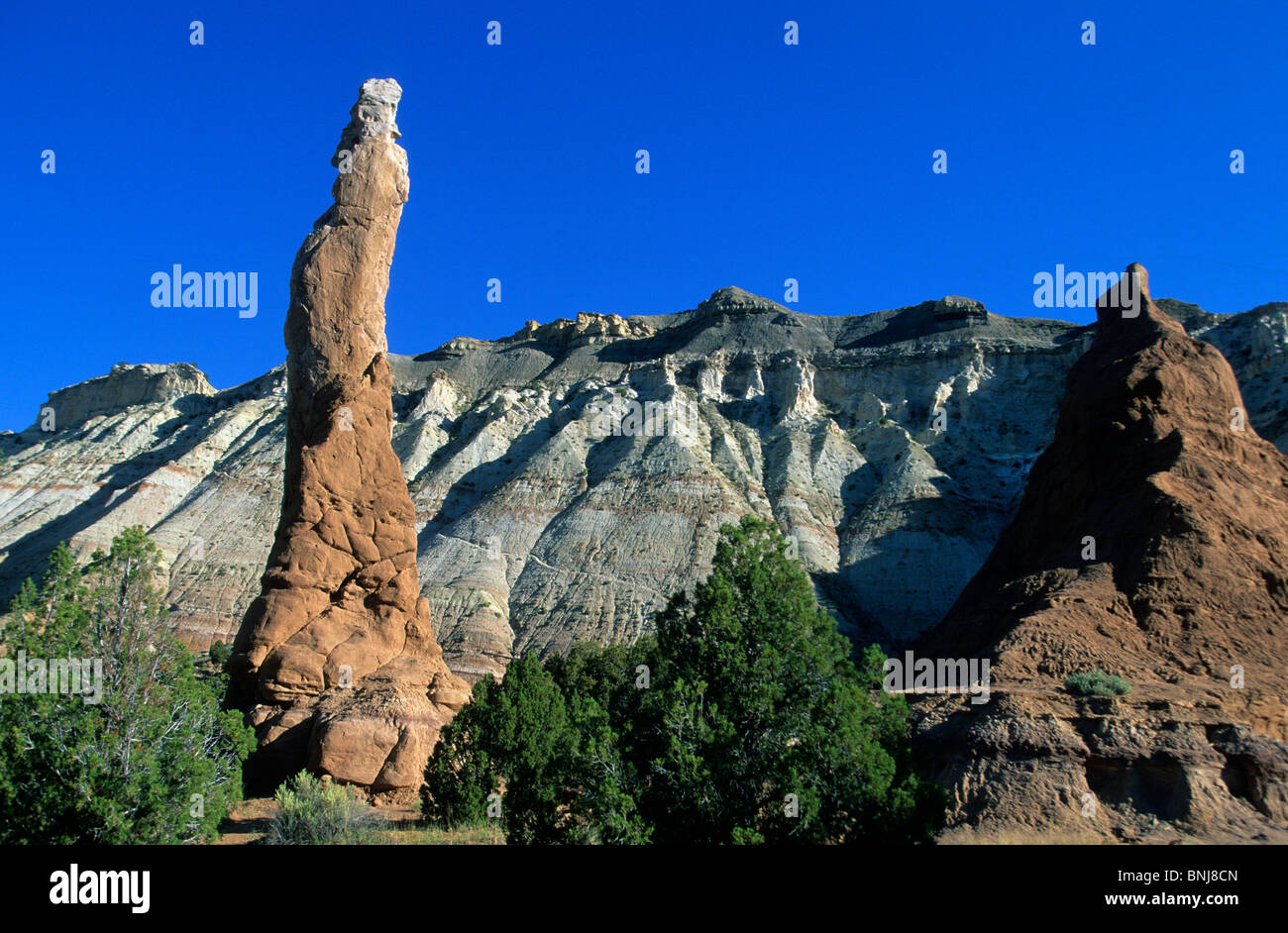 USA Utah State park colored sandstone rocks rock pillars Kodachrome ...