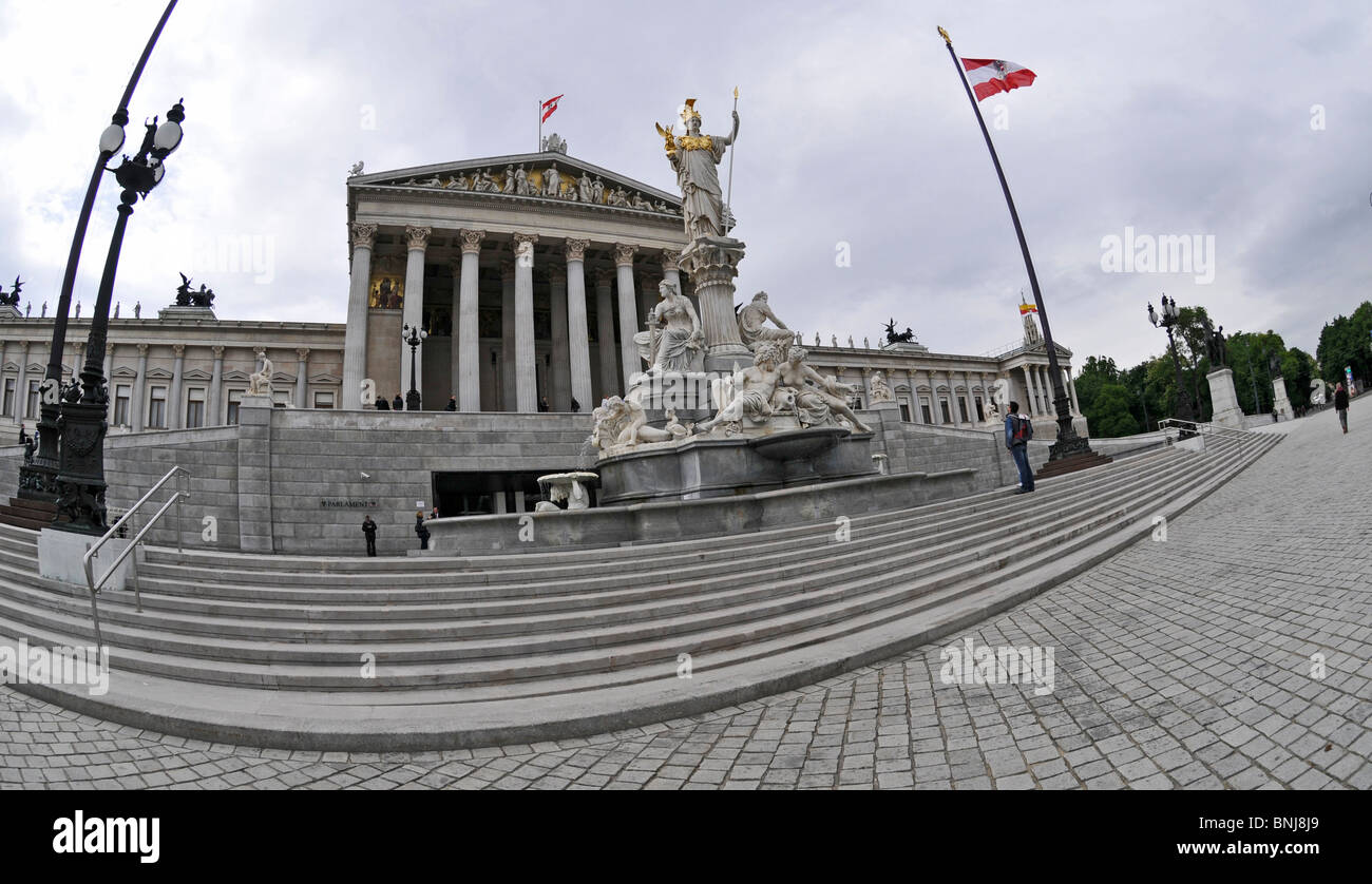 Austrian Parliament Building, Vienna, Austria, Europe Stock Photo - Alamy