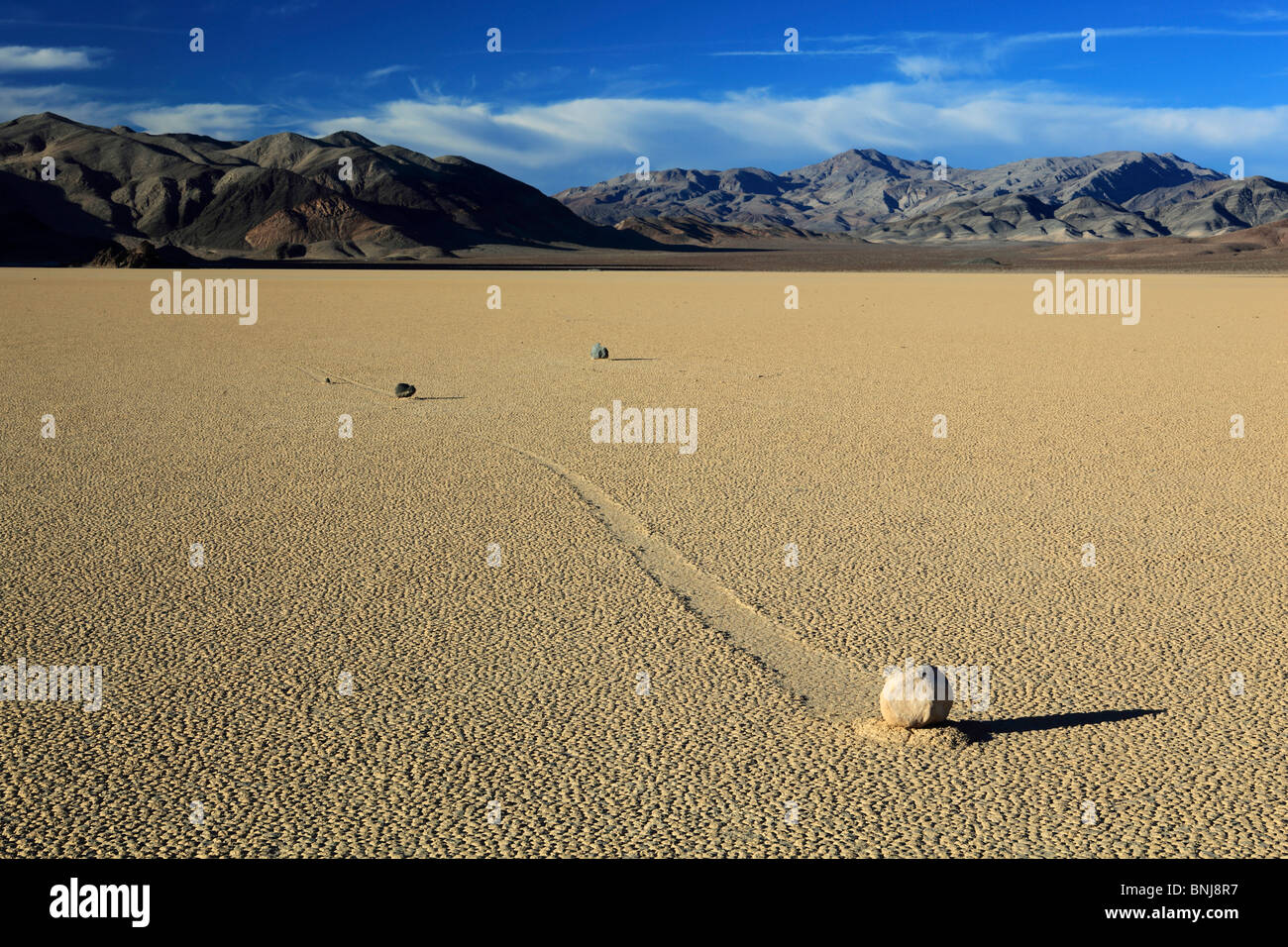Racetrack Playa Death Valley National Park California USA North America ...