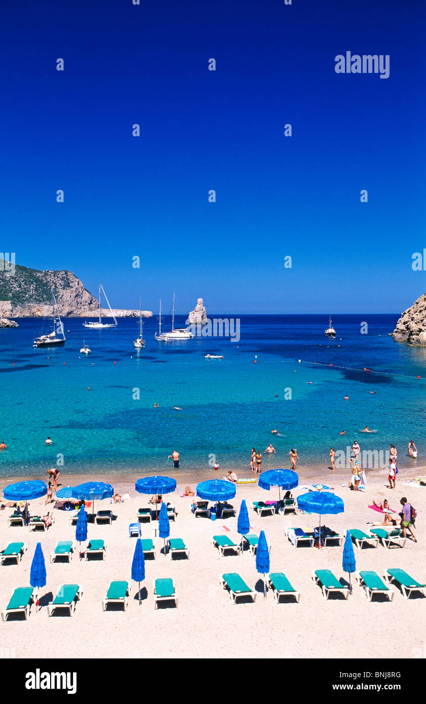 Ibiza Balearic Islands Spain Mediterranean coast island isle Spanish ...
