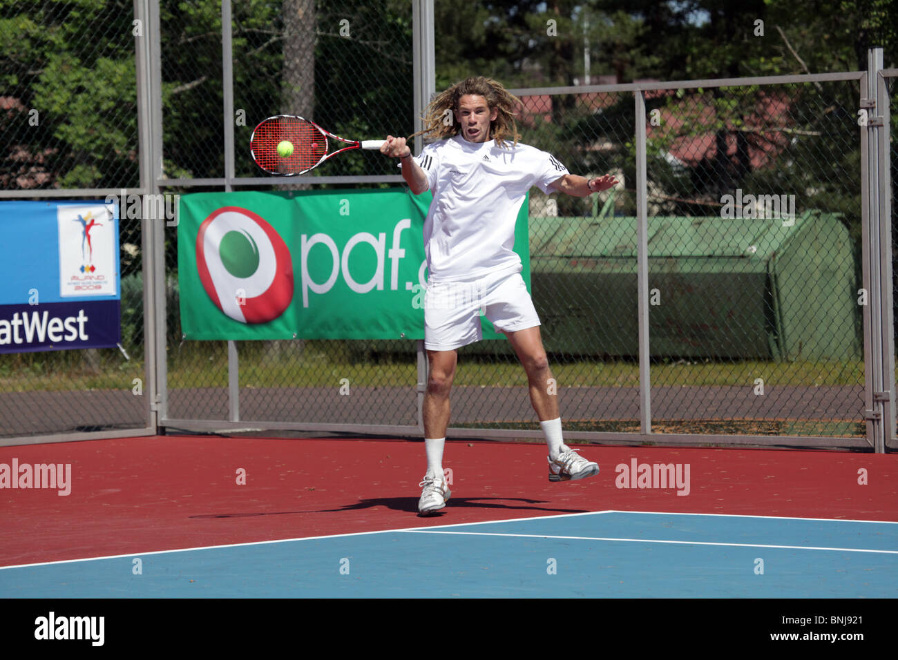 Patrick tennis racket hi-res stock photography and images - Alamy