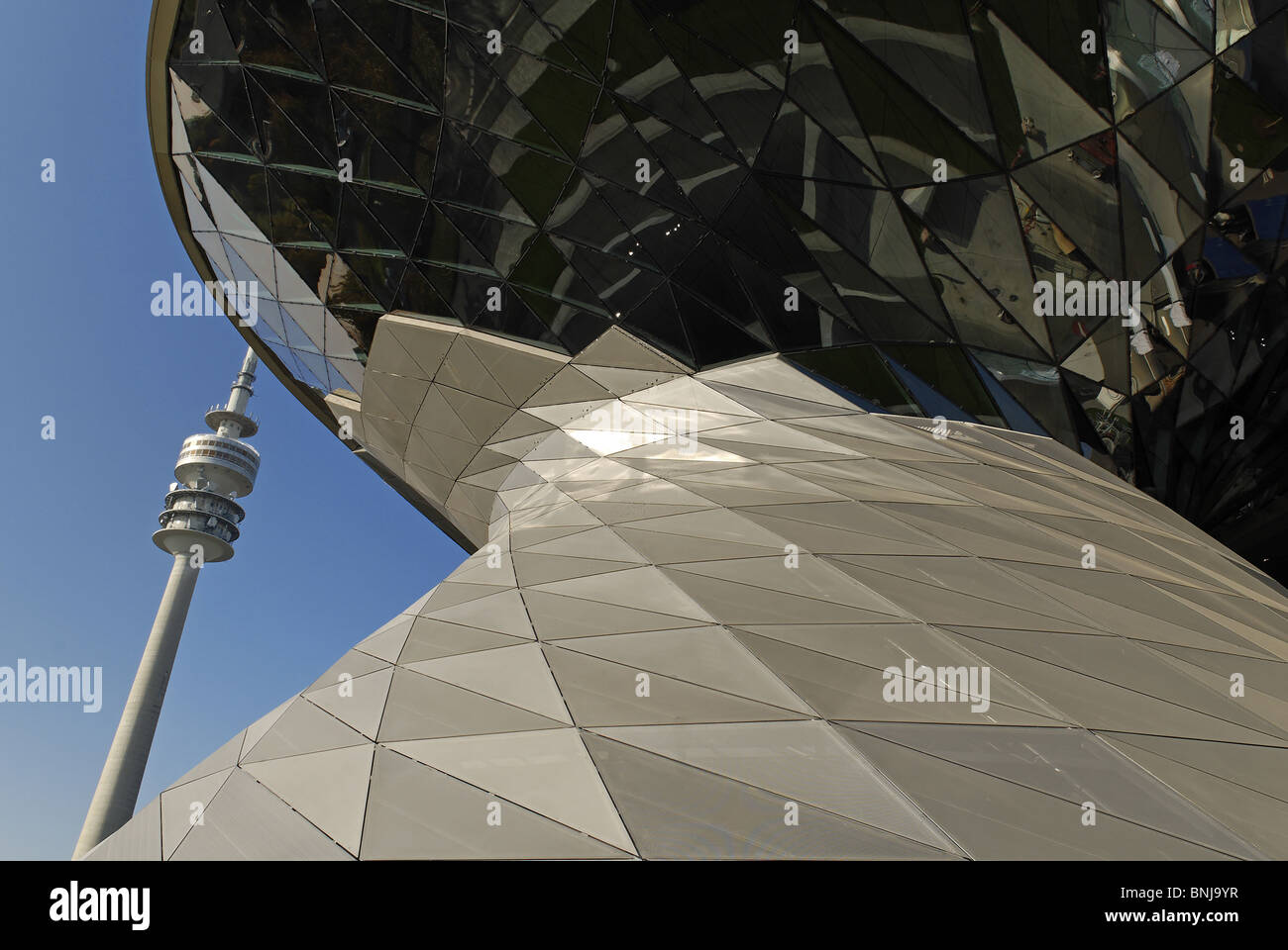 New building BMW World Munich Bavaria Germany architecture car ...