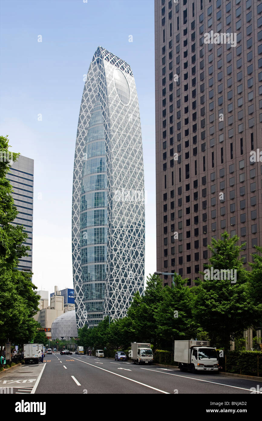 Japan Asia Tokyo town city Shinjuku District west Side Cocoon Building ...