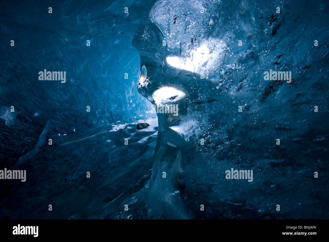 Morteratschgletscher Morteratsch glacier Switzerland Canton of ...