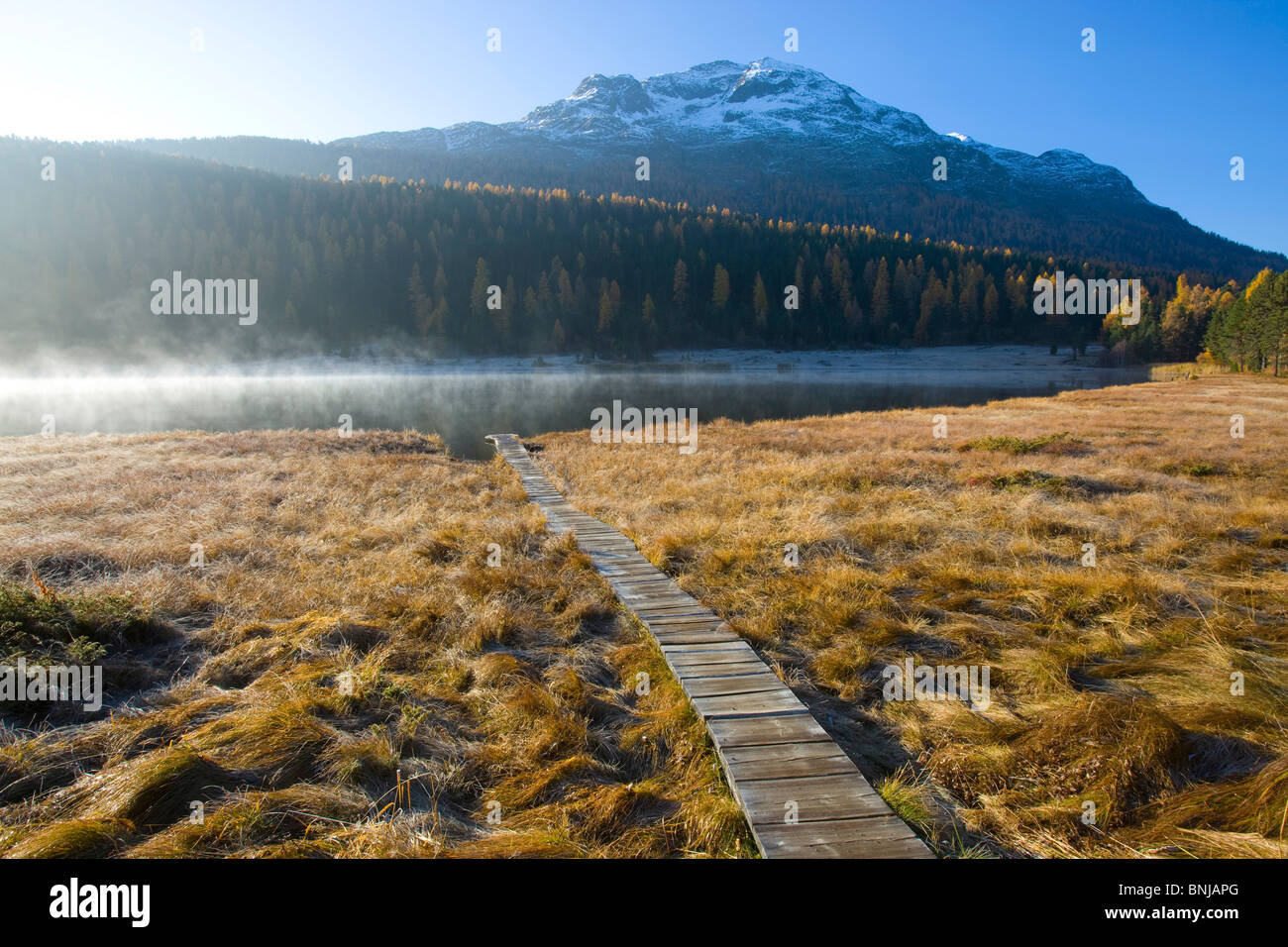 Lej da staz switzerland grisons hi-res stock photography and images - Alamy