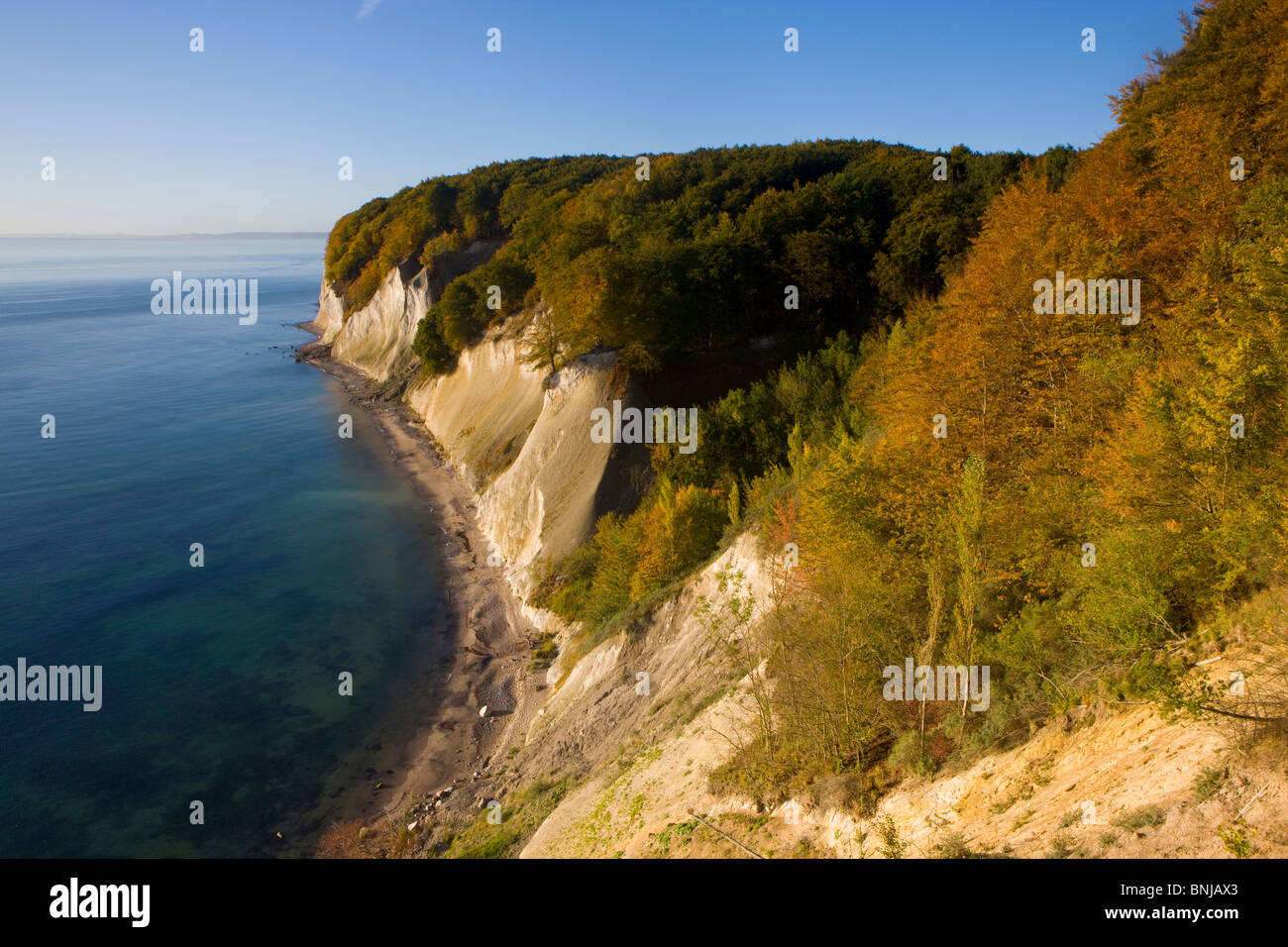 Jasmund National park Germany Mecklenburg-West Pomerania Rügen island ...