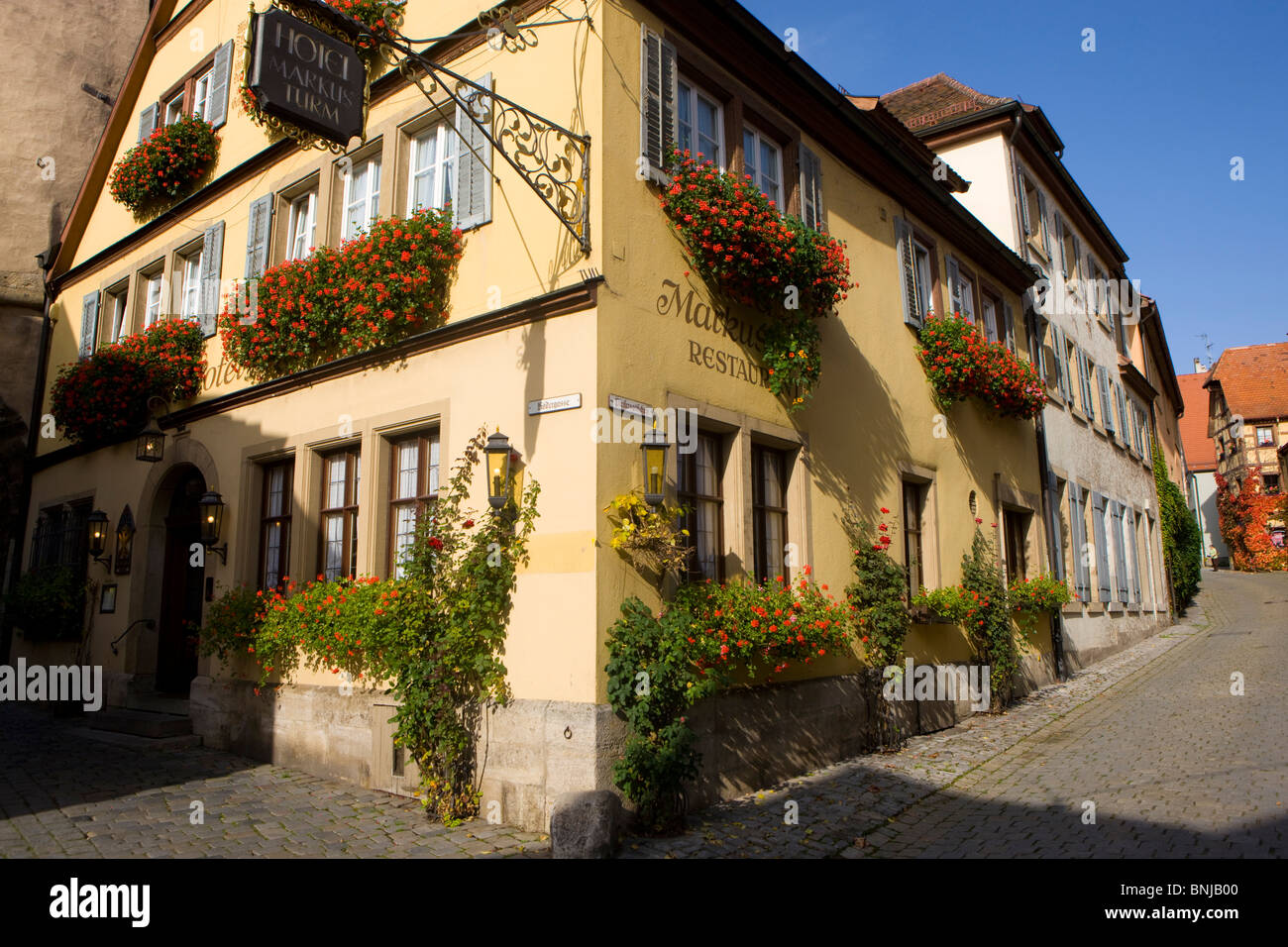 Rothenburg ob der Tauber Germany Bavaria town city medieval town city ...