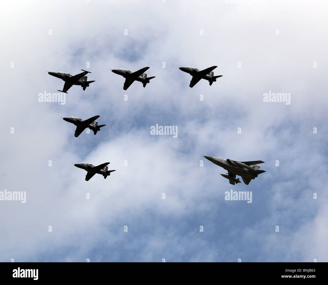 BAE Systems Hawk T1 and T2 Fairford Air Show 2010 Stock Photo - Alamy