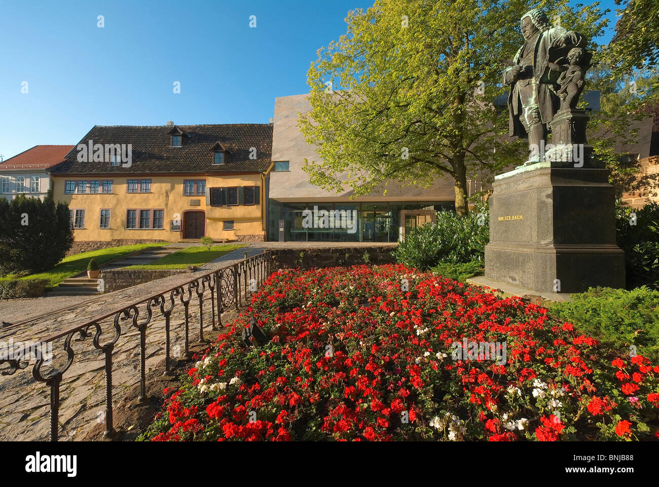 Germany Thuringia Eisenach Bach house Bach museum Bach memorial ...