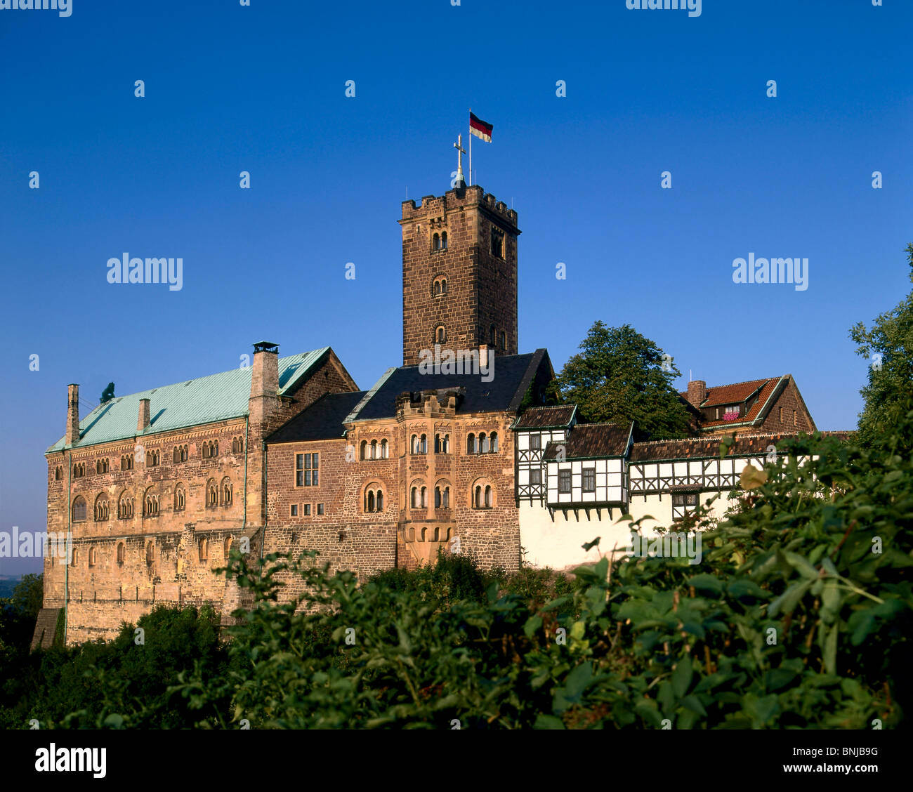 Germany Thuringia Eisenach Wartburg UNESCO world cultural heritage ...