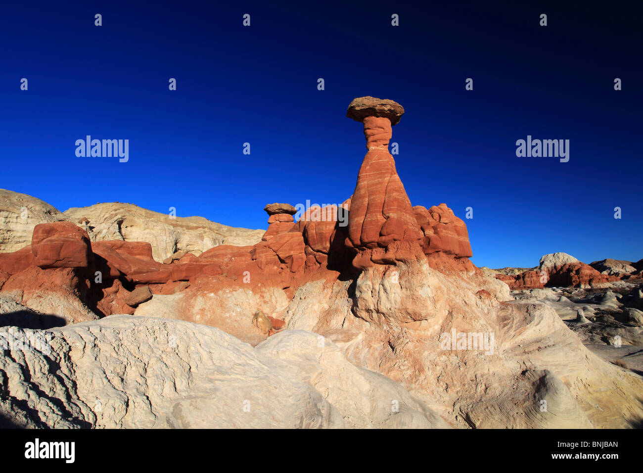 Toadstool Hoodoo Sandstone Grand Staircase Escalante National Monument ...